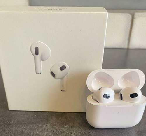 Беспроводные наушники apple airpods 3