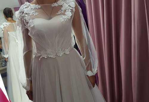 Свадебное платье в стиле А