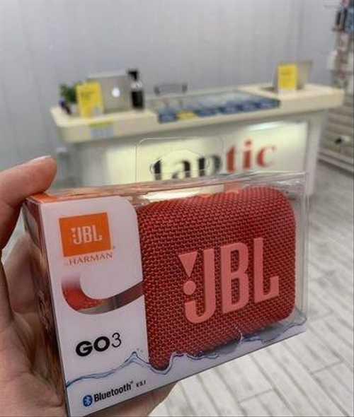 Колонка JBL Go 3 Red