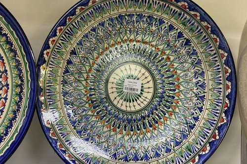 Узбекская посуда + ляган + тарелка + пиала