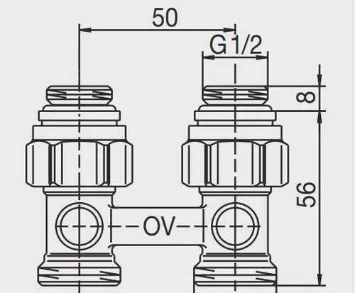 Oventrop Oventrop Вентиль "Multiflex F"