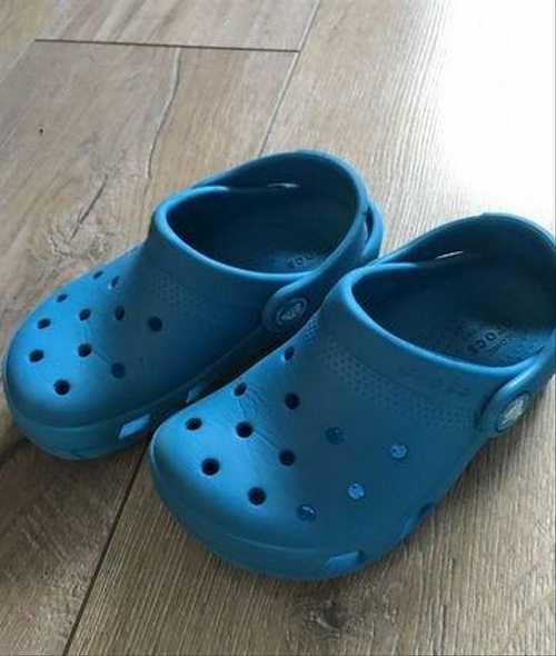 Пляжные сандали crocs размер с9 (российский 26)