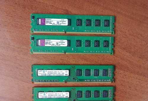 DDR3 12GB (2x4Gb Kingston + 2x2Gb samsung) 1333MHz