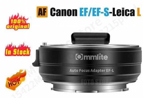 Адаптер Commlite CM-EF-L Canon на Panasonic