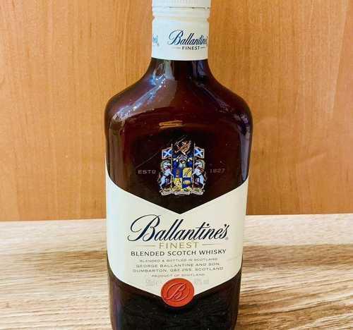 Бутылка пустая из под виски Ballantine's 0,5 л