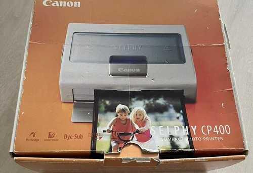 Портативный принтер canon cp400