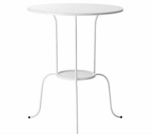 Линдвед Придиванный столик, белый 50x68 см, икеа
