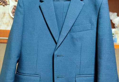 Школьный костюм для мальчика 122 синий