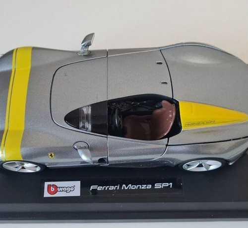 Модель автомобиля Burago Ferrari Monza SP1