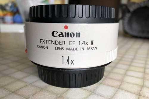 Объектив Canon extender x 1.4 ll