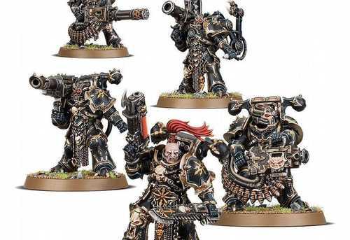 Chaos Space Marine Havocs (литье GamePoint)