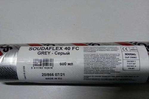 Полиуретановый герметик soudaflex 40 FC