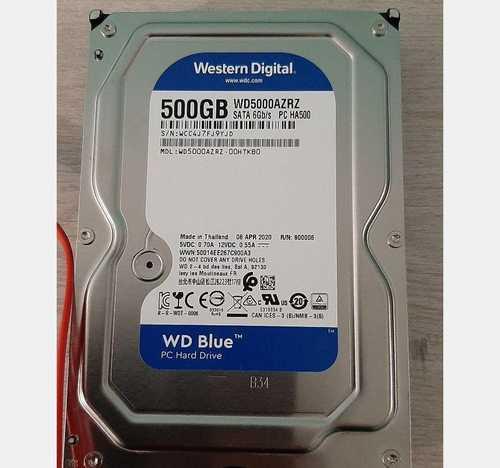 Жесткий диск Western Digital 500gb 3,5"