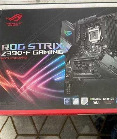 Intel core i7 9700k + asus rog strix z390F