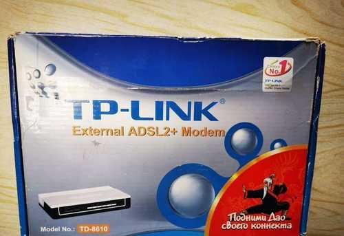 Внешний adsl2+ Модем TP-link TD-8610