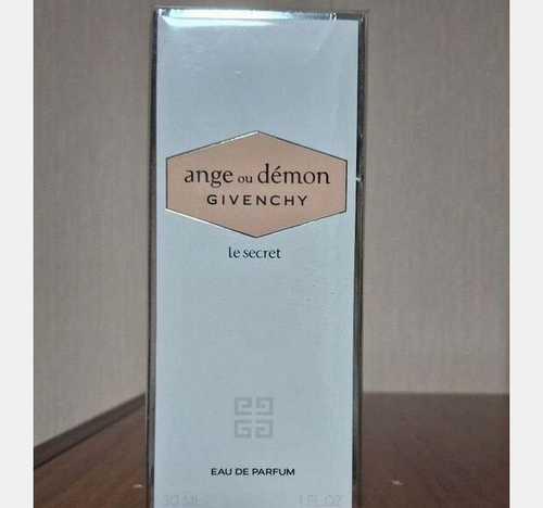 Givenchy ange ou demon le secret 30ml оригинал