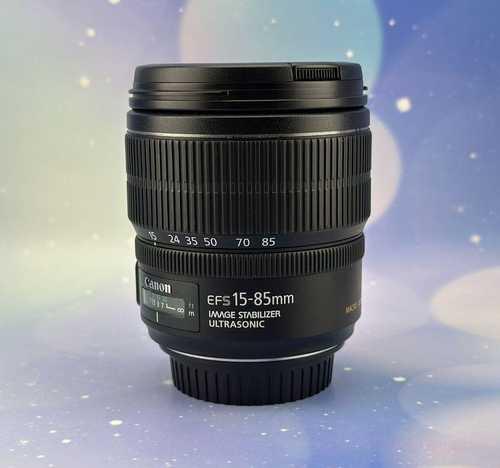 Canon EF-S 15-85mm f/3.5-5.6 IS USM (sn 03174)