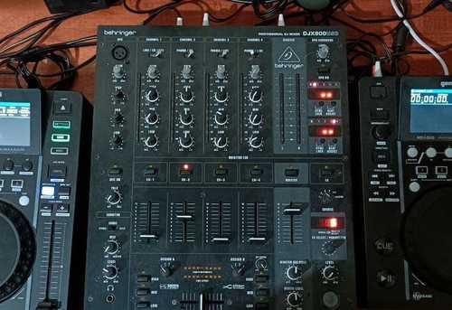 DJ комплект Jemini MDJ-500\Behringer DJX900USB