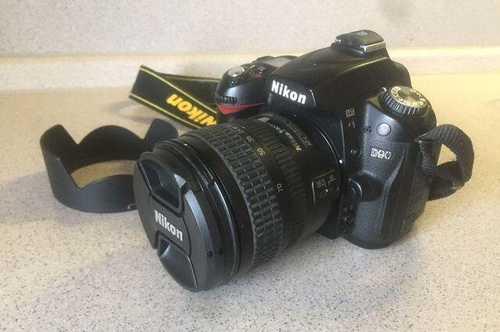 Зеркальный фотоаппарат Nikon D90 Объектив 18-70mm