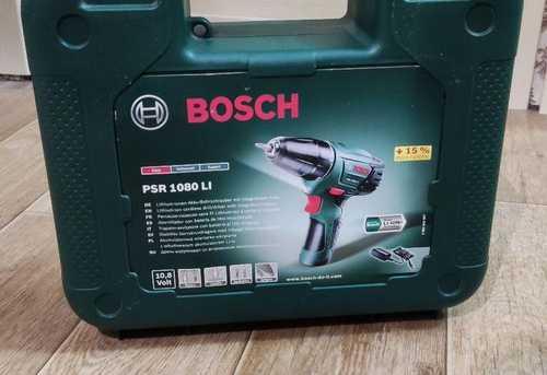 Шуруповерт bosch psr 1080Li