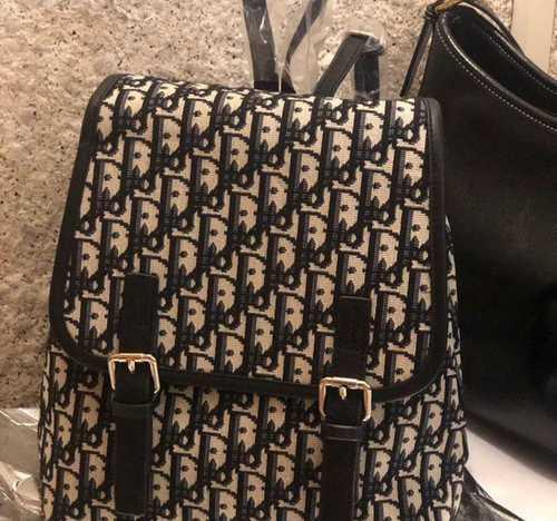 Рюкзак текстильный Dior новый