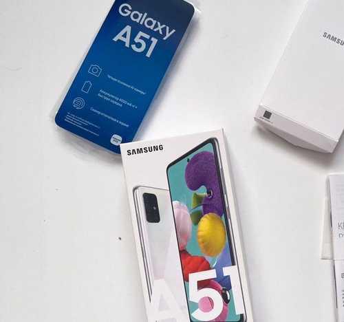 Samsung galaxy a51 коробка