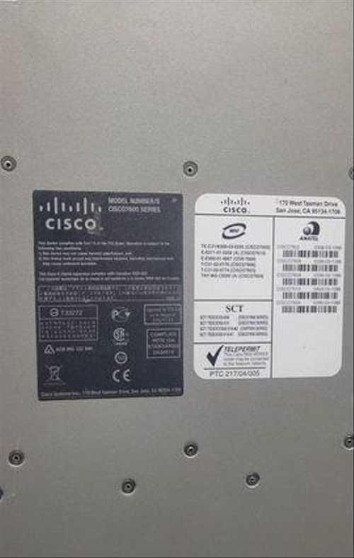 Шасси Cisco 7600