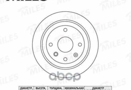 Диск тормозной chevrolet lacetti хетчбэк 05/DA