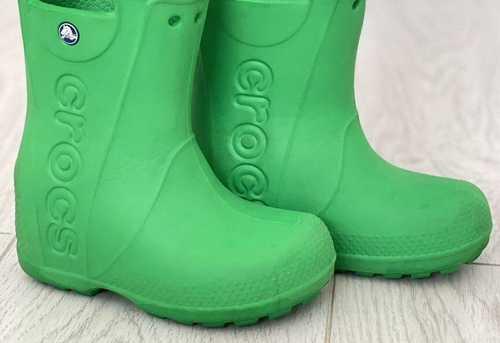 Резиновые сапоги crocs