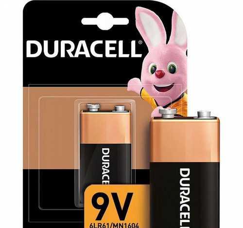 Батарейка щелочная Duracell 6LF22 (6LR61) 9В