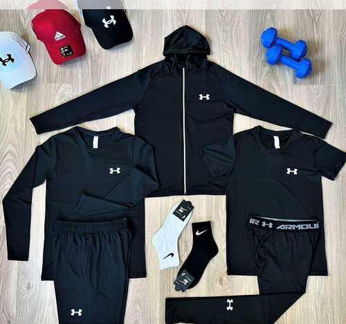 Рашгард Under Armour Black - 5/1, 2/196