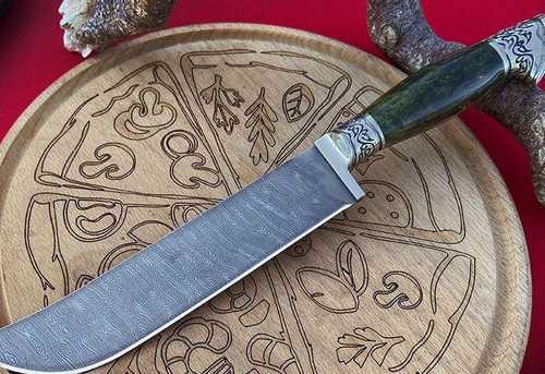 Нож "Пчак Магнум №2", клинок Дамасская сталь, руко