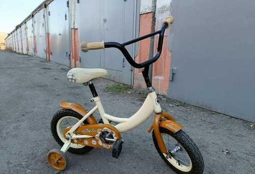 Детский велосипед 12" с колесиками