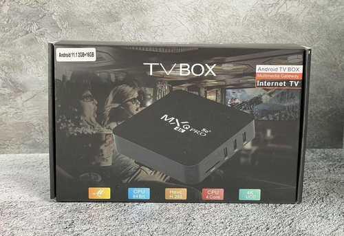 Смарт тв приставка TV Box MX Q Pro 4K