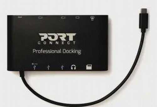 Док-станция Port Connect Docking Type C Travel 1x4