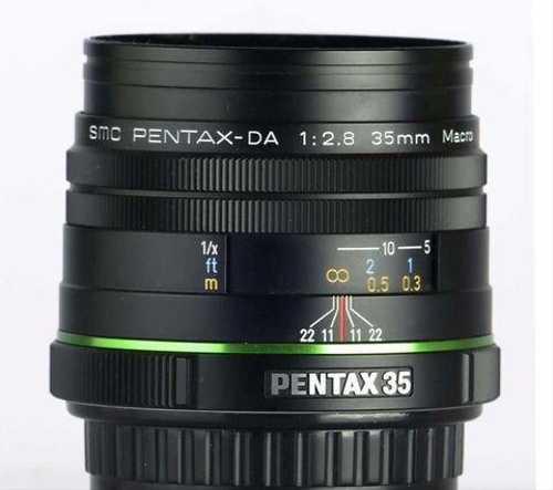 Pentax 35mm f/2.8 Pentax-DA SMC macro limited