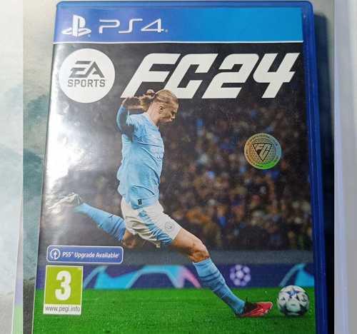 Диск Fifa 24 ps4