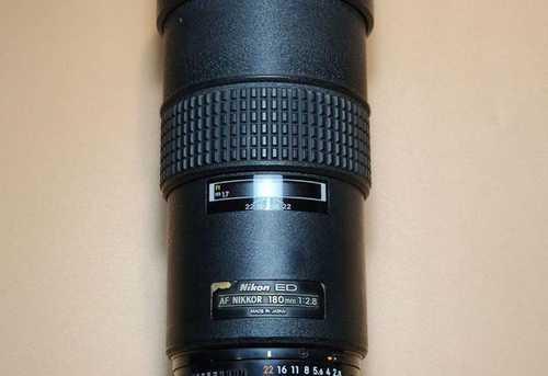 Объектив Nikon Nikkor 180mm f2.8 ED AF