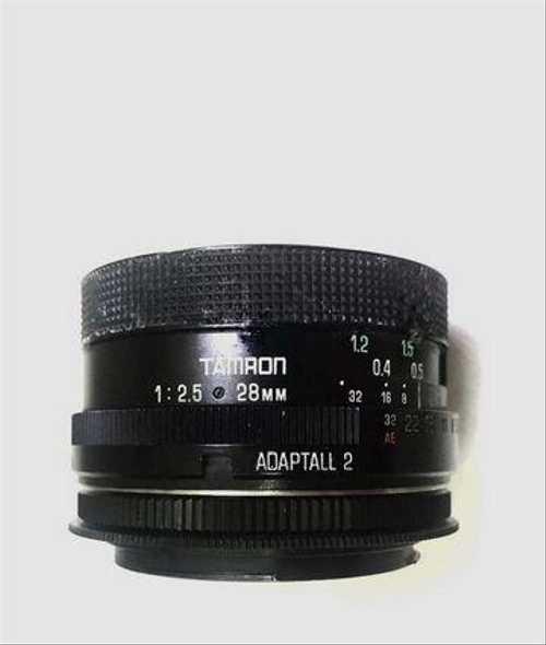 Tamron 28 mm f/ 2.5 Adaptall-2 model 02B