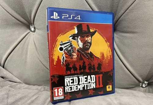 Red dead redemption 2 ps4 диск