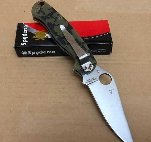 Складной нож Spyderco Military mini камуфляж