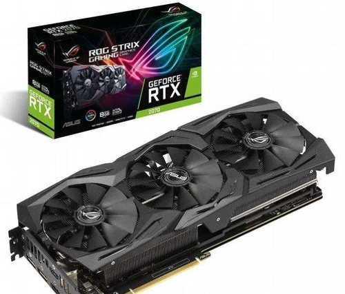 Видеокарта asus GeForce RTX 2070 strix