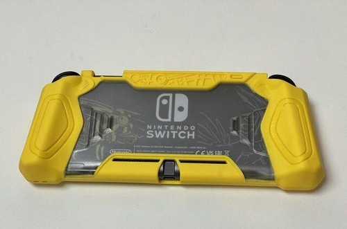 Грип-кейс Nintendo Switch Lite (чехол желтый)