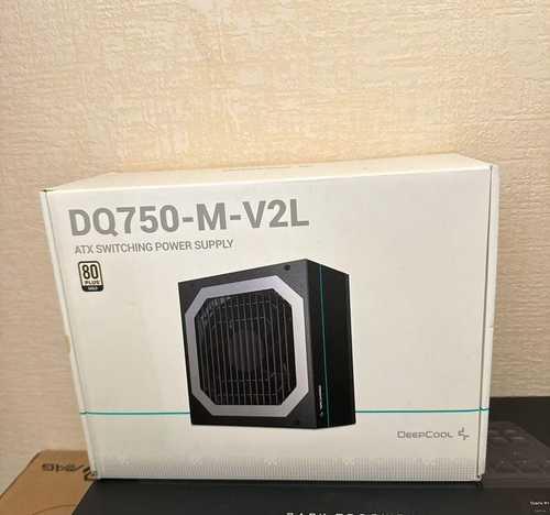 Блок питания deepcool DQ750 DQ750-M-V2L черный