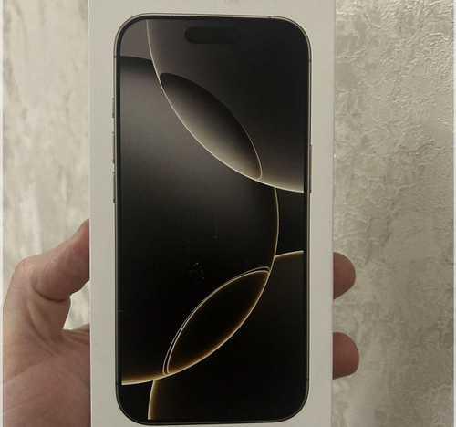 Коробка от iPhone 16 pro (пустая)