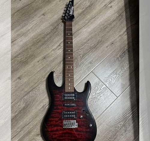 Электрогитара ibanez gio grx70qa-trb