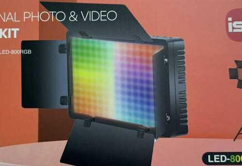Видеосвет для съемки RGB LED 800