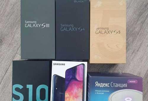 Коробка от телефона Samsung