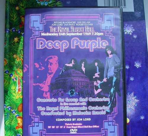 DVD Deep Purple Концерт с лондонским оркестром