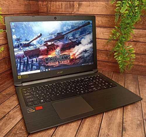 Игровой ноутбук Acer/Ryzen5/CS go2/гта5/Танки